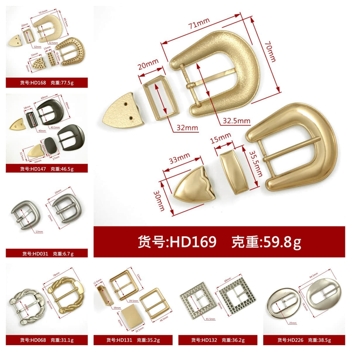 china factory zinc belt buckle 35mm 38mm 40mm hardware belt pin buckle ...