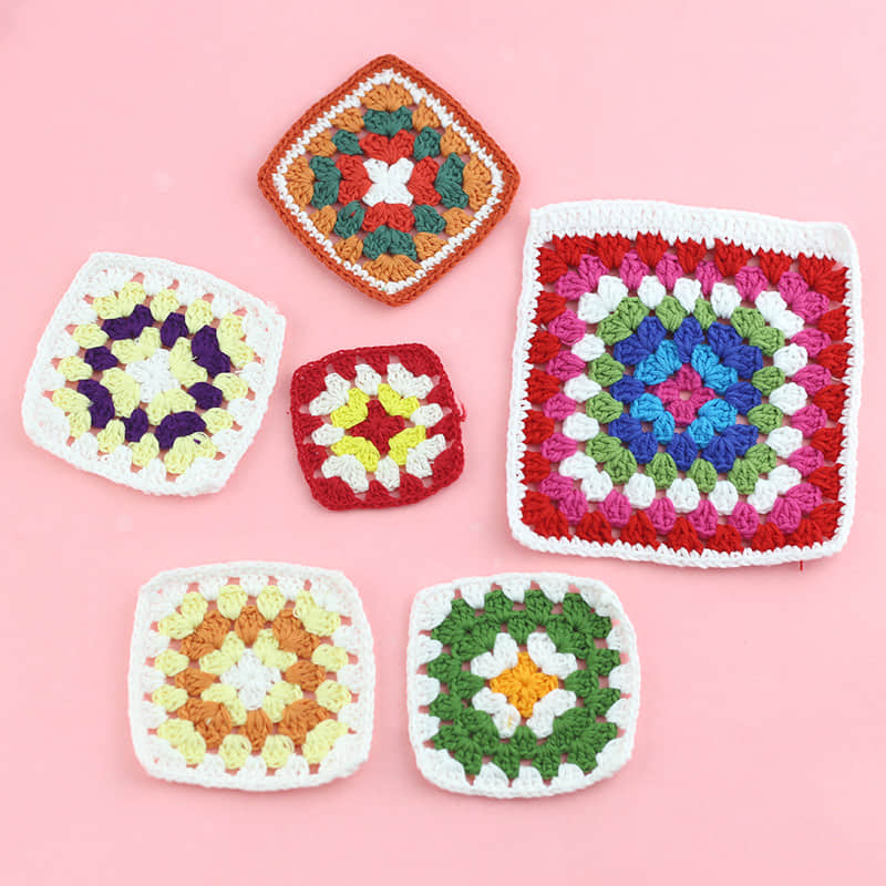Wholesale Crochet Accessories Custom Handmade Knitted Patterns Applique ...